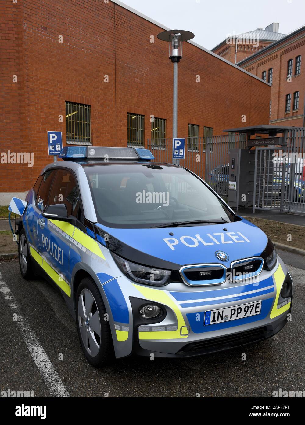 Electric Bmw I3 Police Car High Resolution Stock Photography and Images ...