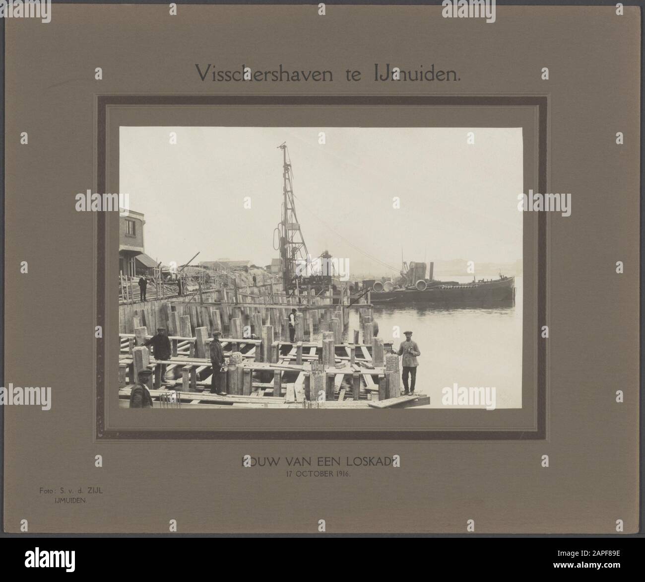 Construction of unloading quay; unloading docks; fishing ports ...