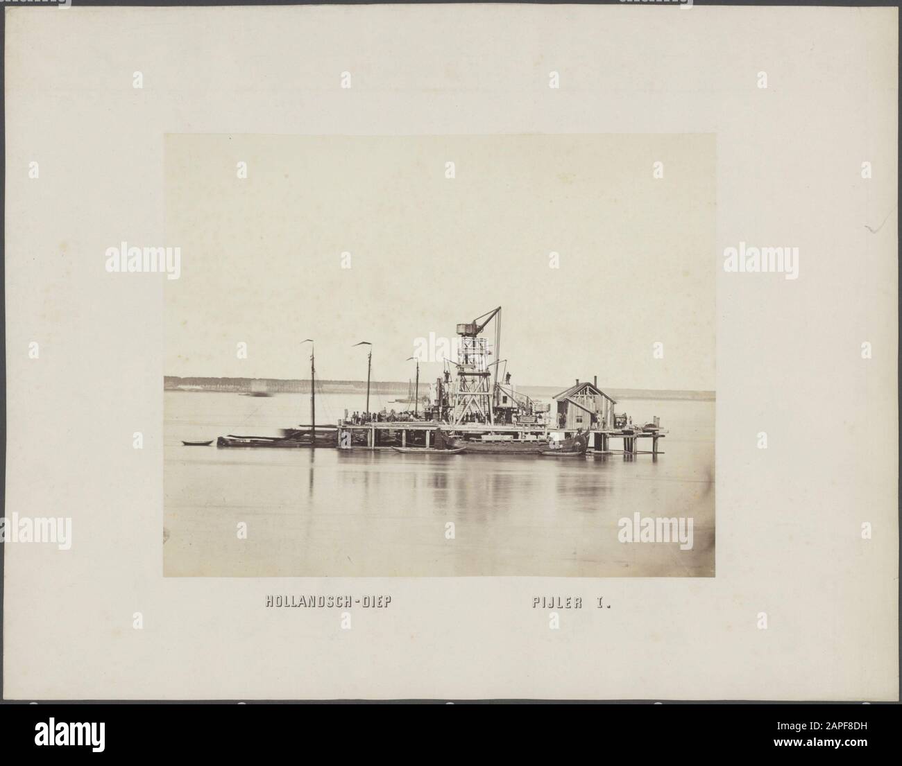 Construction of Pillar I for a bridge over the Dutch Diep using a ...