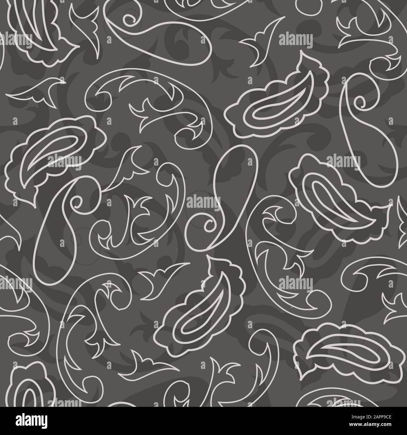 Paisleys Stock Vector Images - Alamy