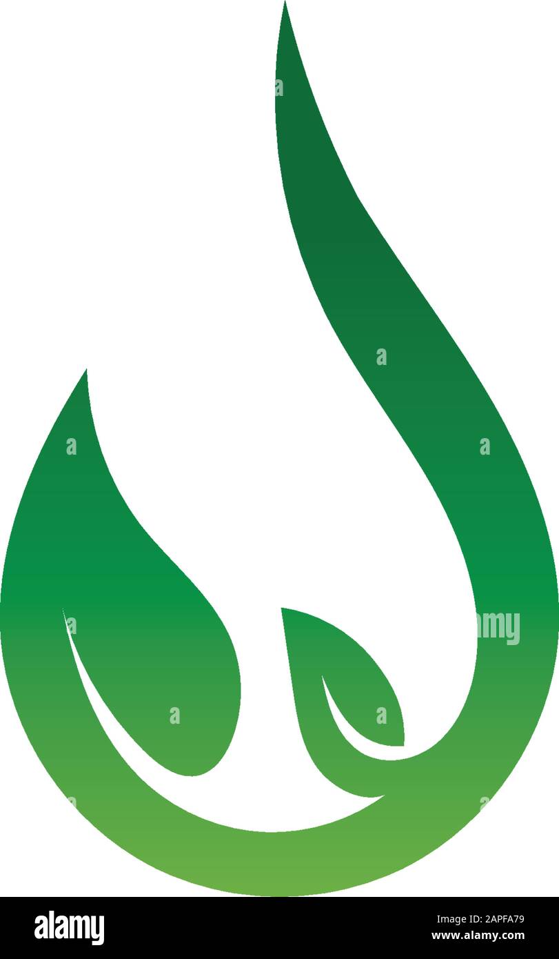 Water drop blue nature logo template vector image Stock Vector Image ...