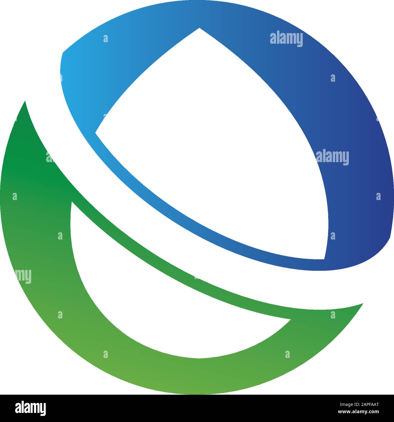 Water drop blue nature logo template vector image Stock Vector Image ...