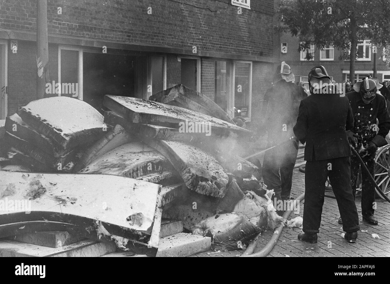 Burning mattresses hi-res stock photography and images - Alamy