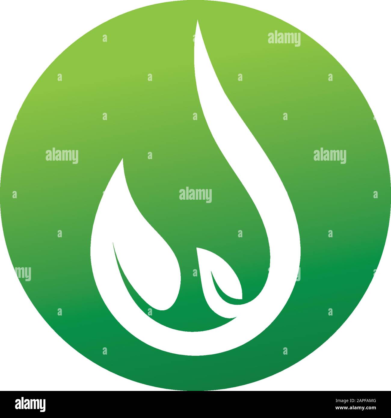 Water drop blue nature logo template vector image Stock Vector Image ...