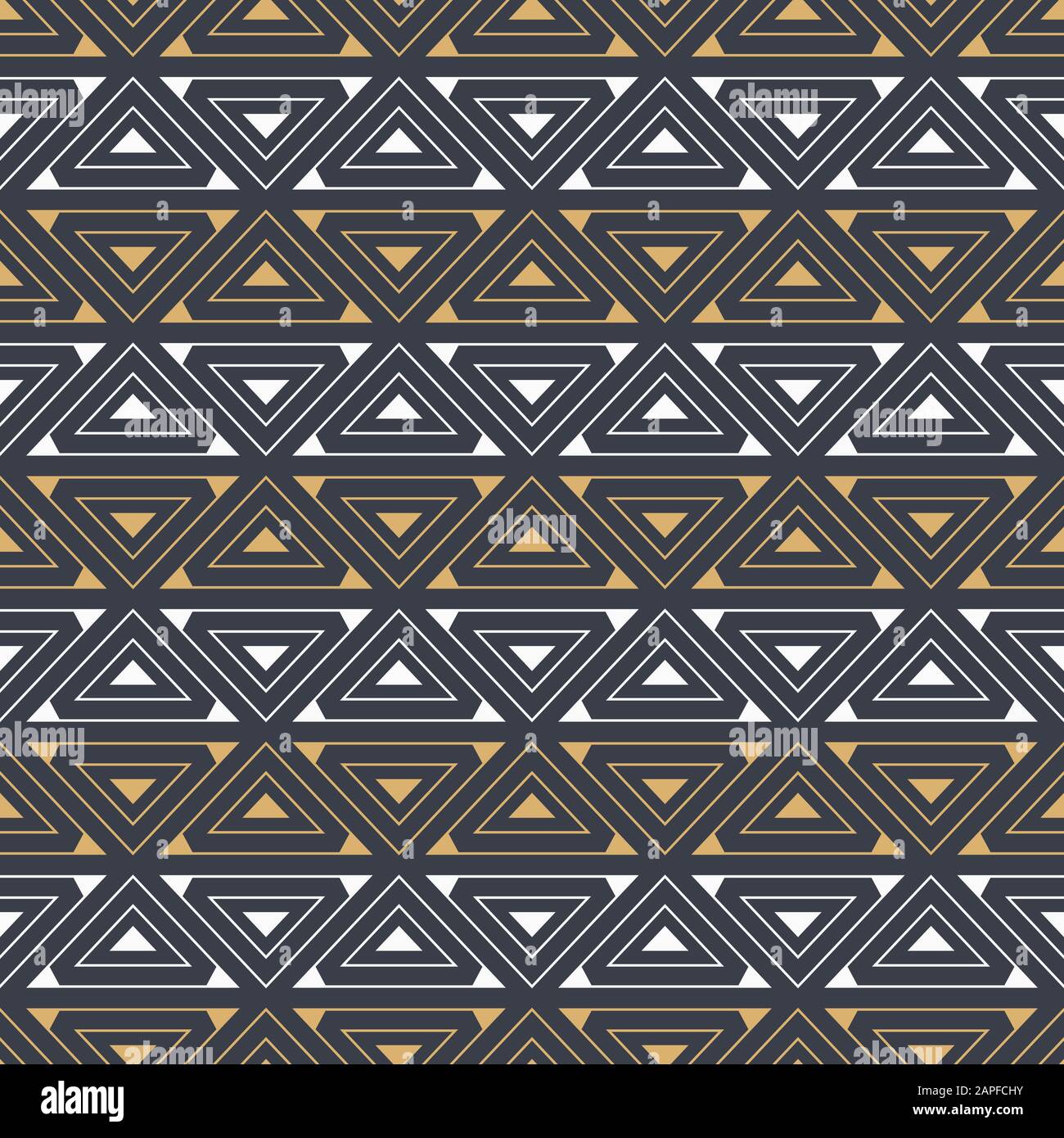 Abstract Seamless Triangles Pattern Modern Stylish Texture Repeating