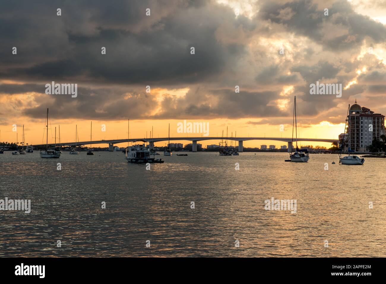 Sarasota bay bridge hi-res stock photography and images - Alamy