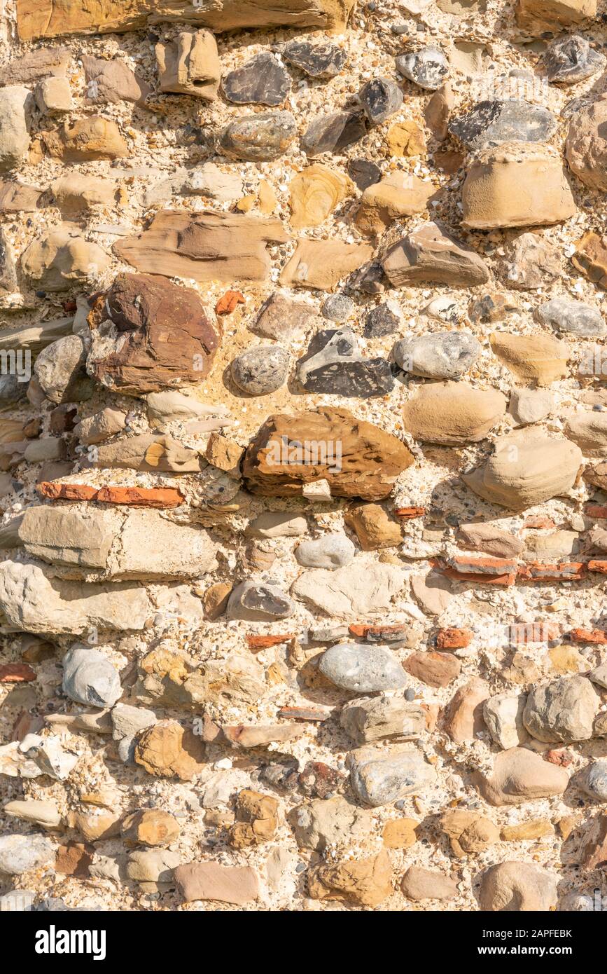 Old rough stone wall texture Stock Photo - Alamy