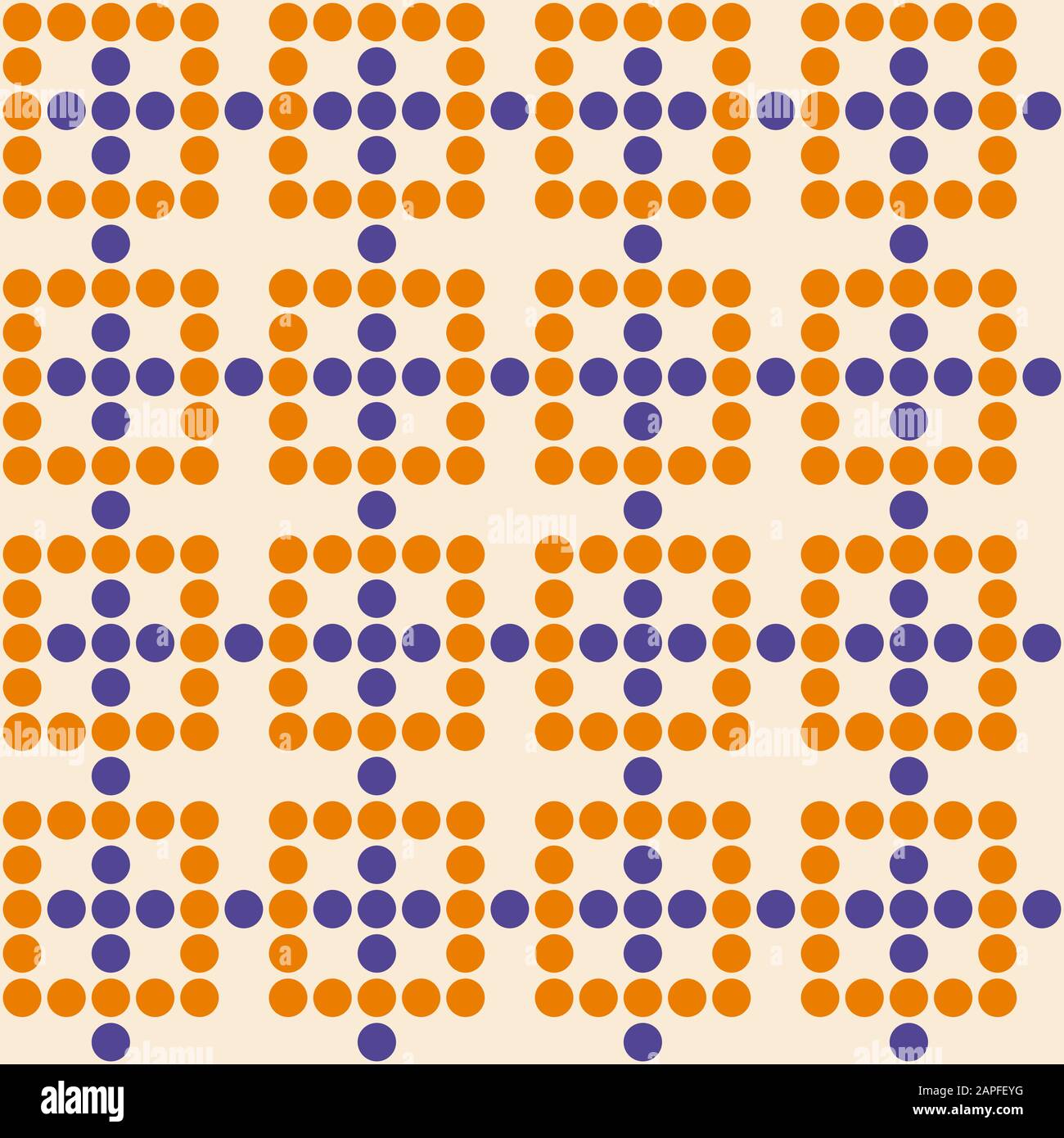Abstract seamless small circles pattern. Groups of circles. Polka dot ...