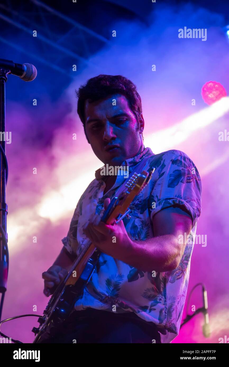 FARO, PORTUGAL: 7th SEPTEMBER, 2019 - Heavy rock band, Stone Dead ...