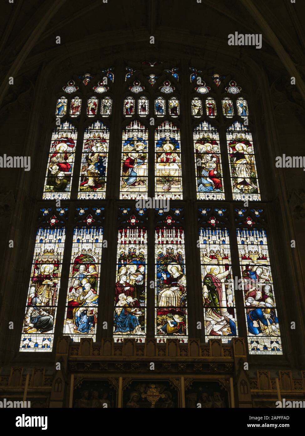 chapel at compton verney warwickshire england uk Stock Photo - Alamy