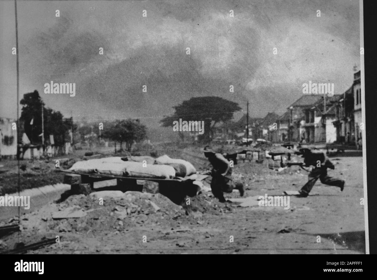 British troops in Surabaya Annotation: Repronegative Date: November ...