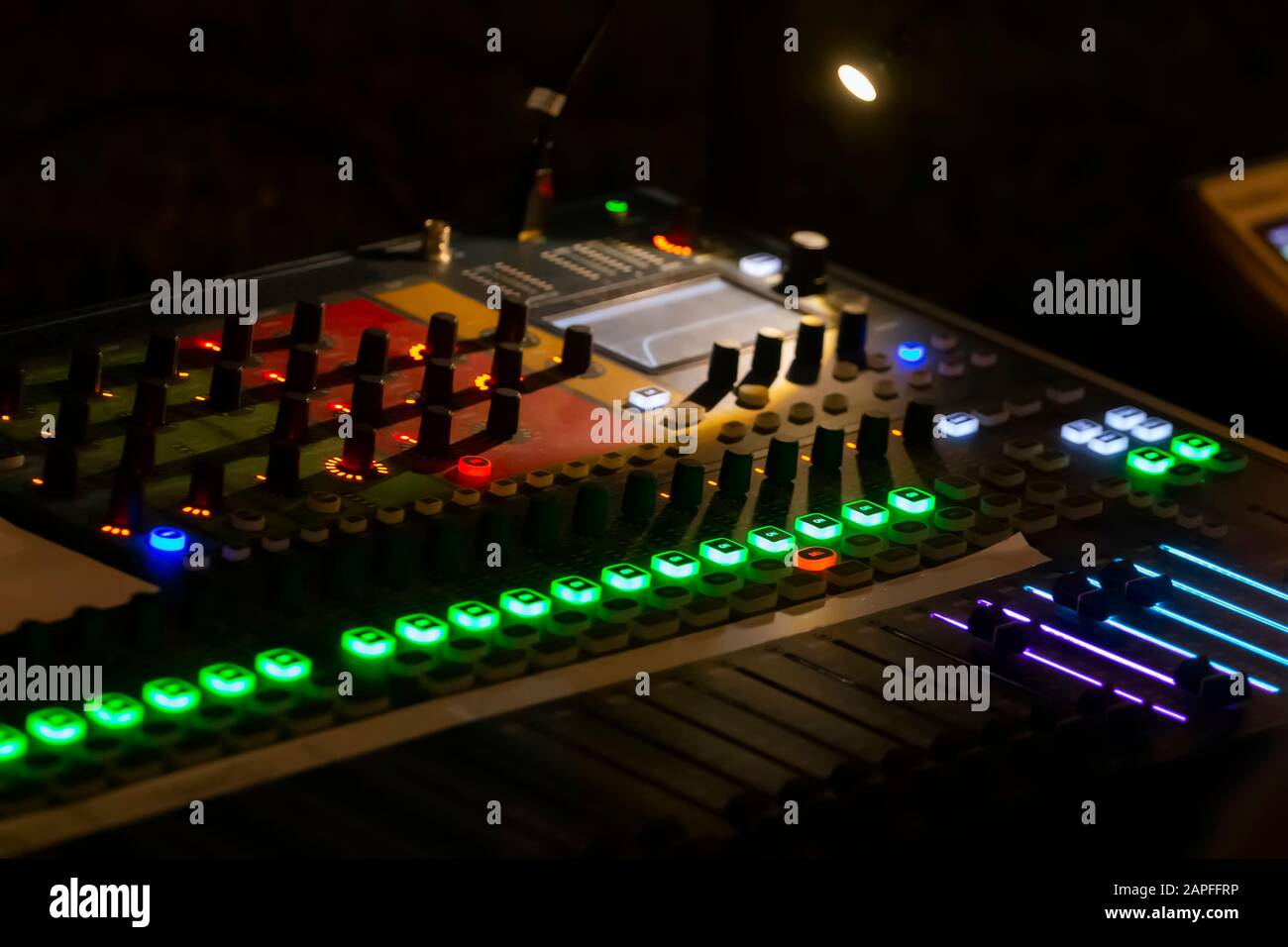 Mixer at a concert hi-res stock photography and images - Alamy