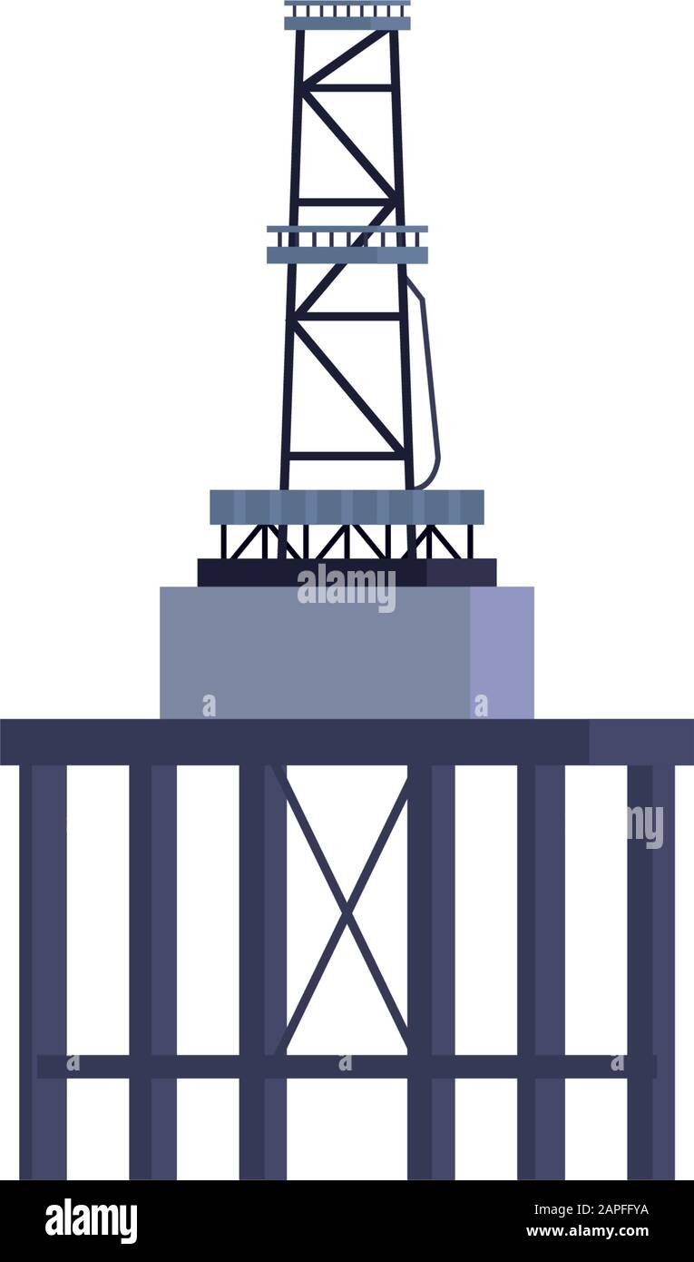 Oil industry tower design, Gas energy fuel technology power industrial ...