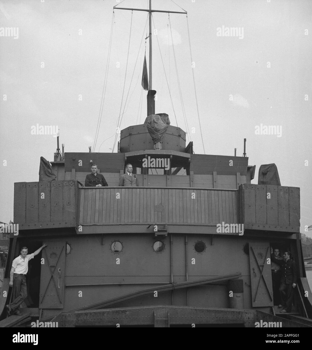 Bridge of a ship Black and White Stock Photos & Images - Alamy