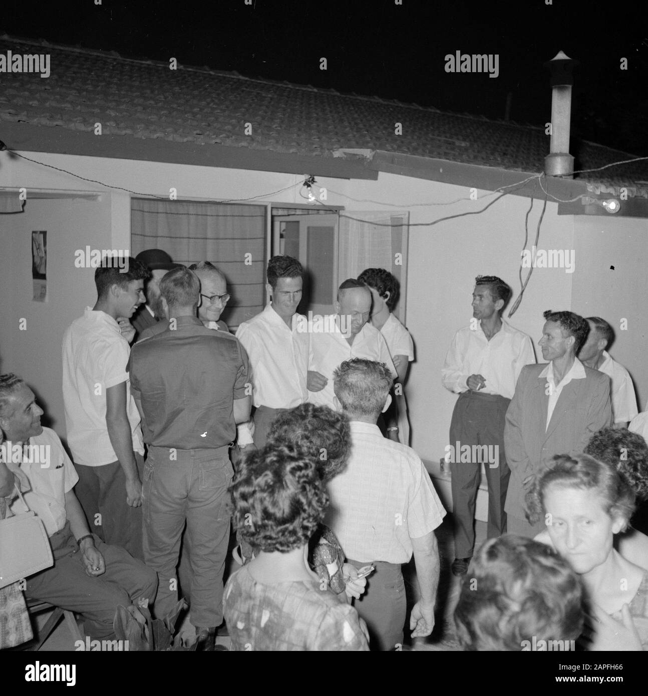 Wedding in the kibbutz Yad Mordechai near Ashkelon in southwest Israel ...