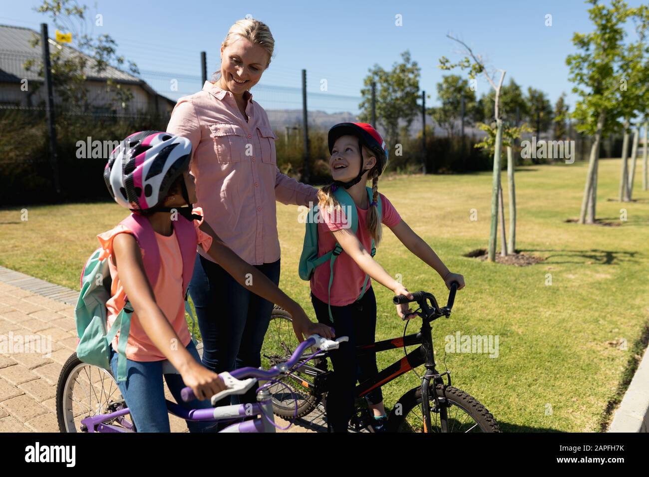 Blonde teacher hi-res stock photography and images - Alamy