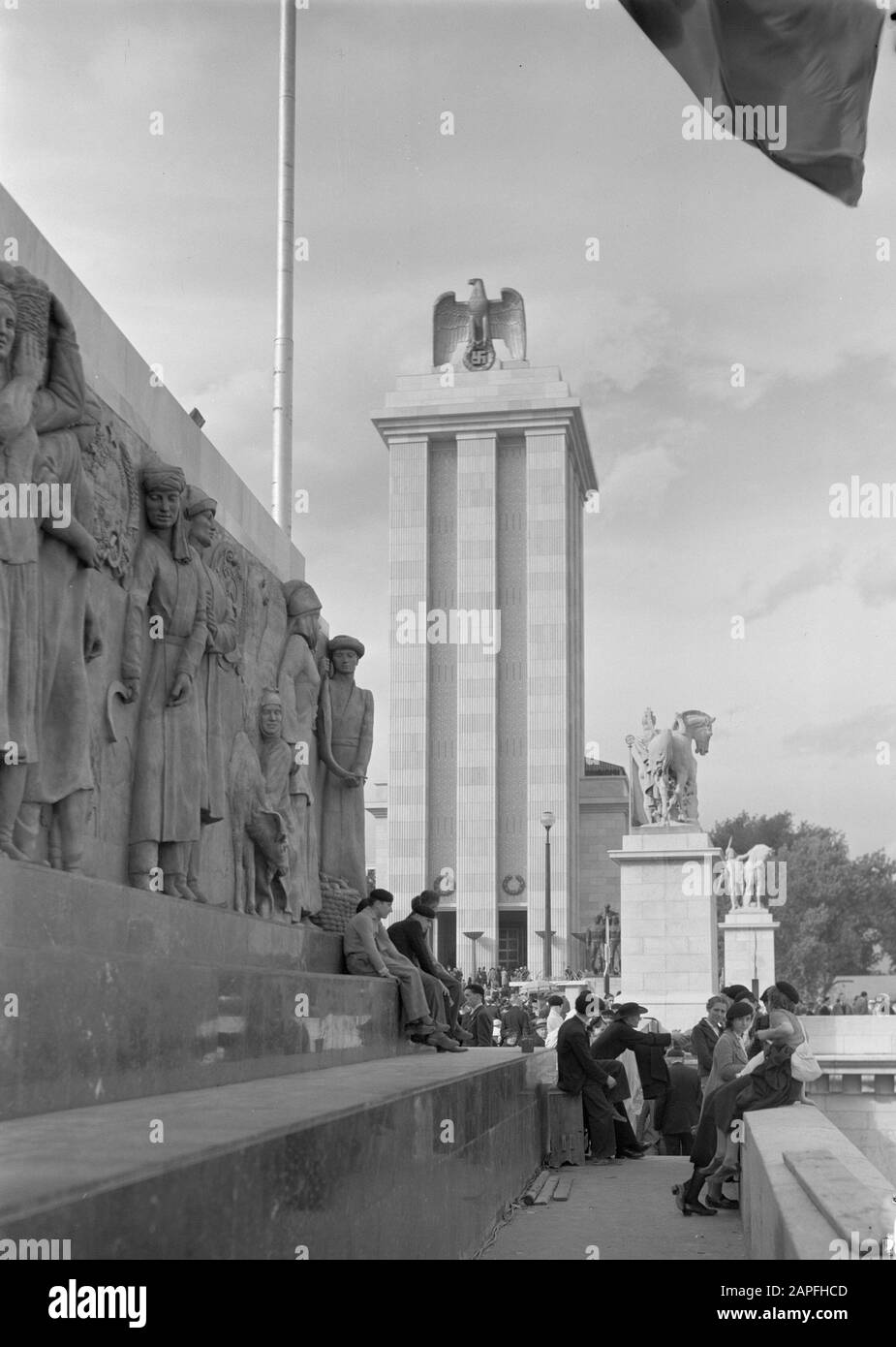 Paris 1937 german pavilion hi-res stock photography and images - Alamy