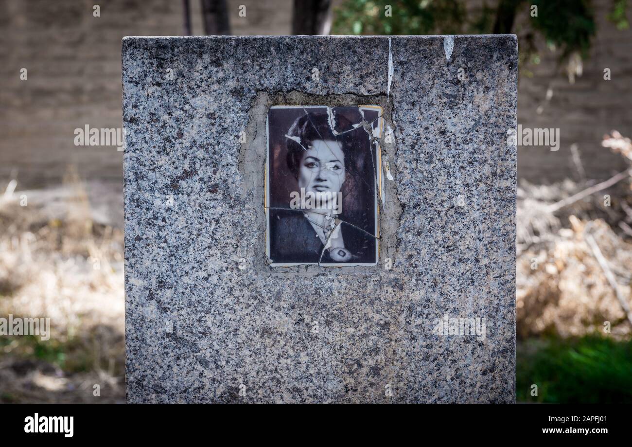 Polish part of Doulab Cemetery in Tehran city - main and largest place ...