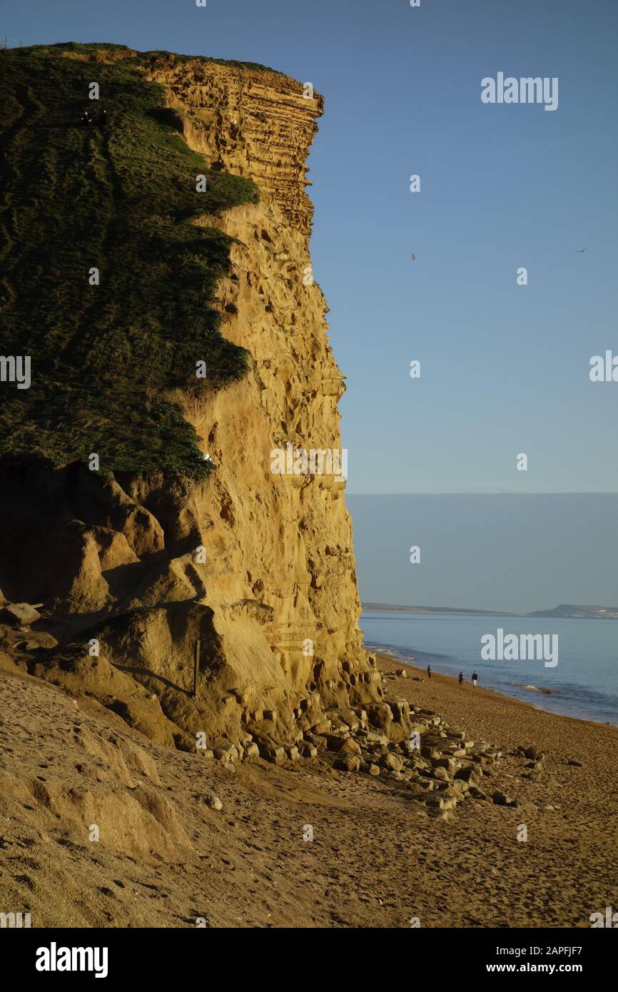 west bay, seaside town, dorset, england, uk Stock Photo - Alamy