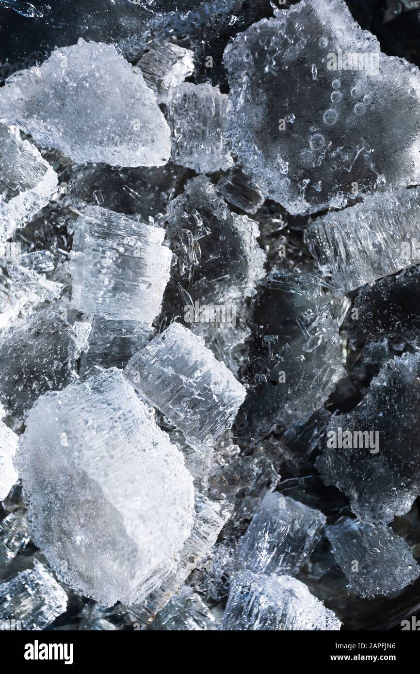 Frozen ice texture Stock Photo - Alamy