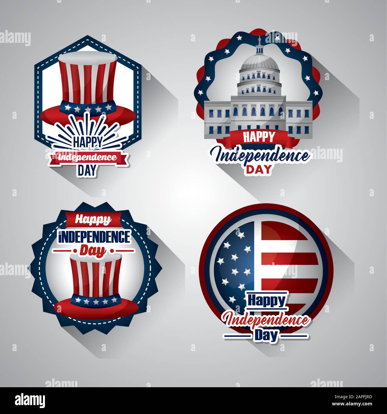 Usa the white house the presidents Stock Vector Images - Alamy