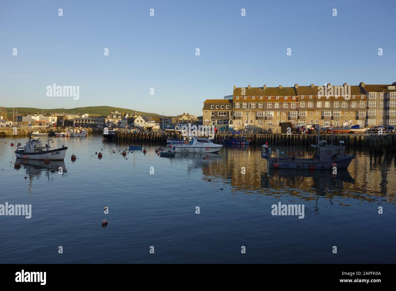 west bay, seaside town, dorset, england, uk Stock Photo - Alamy