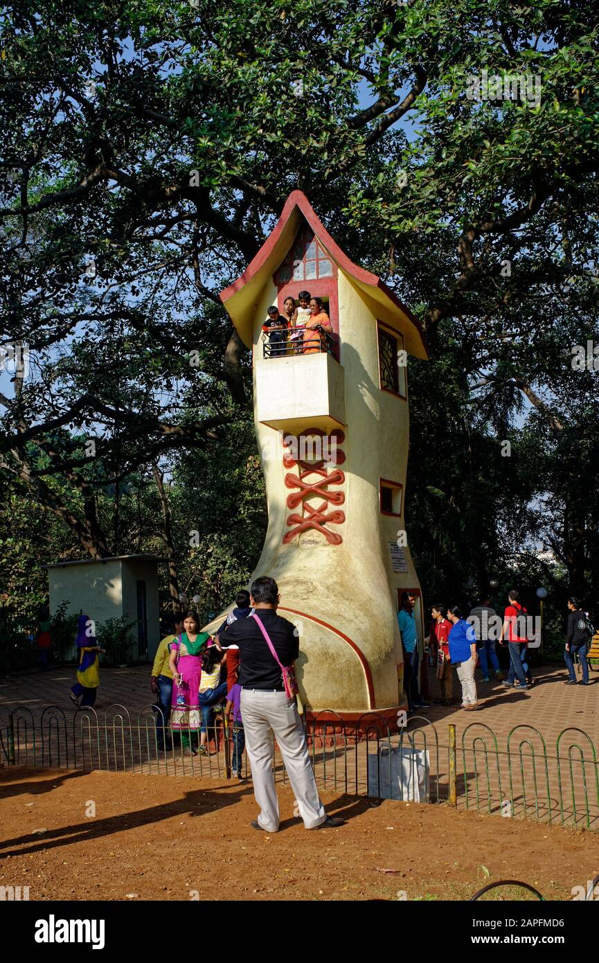 Old Woman's Shoe Stock Photo - Alamy