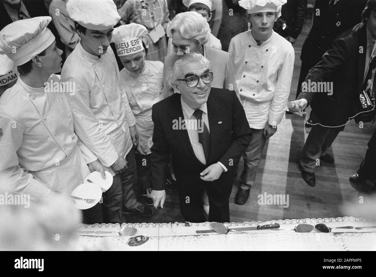 Farewell of mayor Polak in the Concertgebouw in Amsterdam Description ...