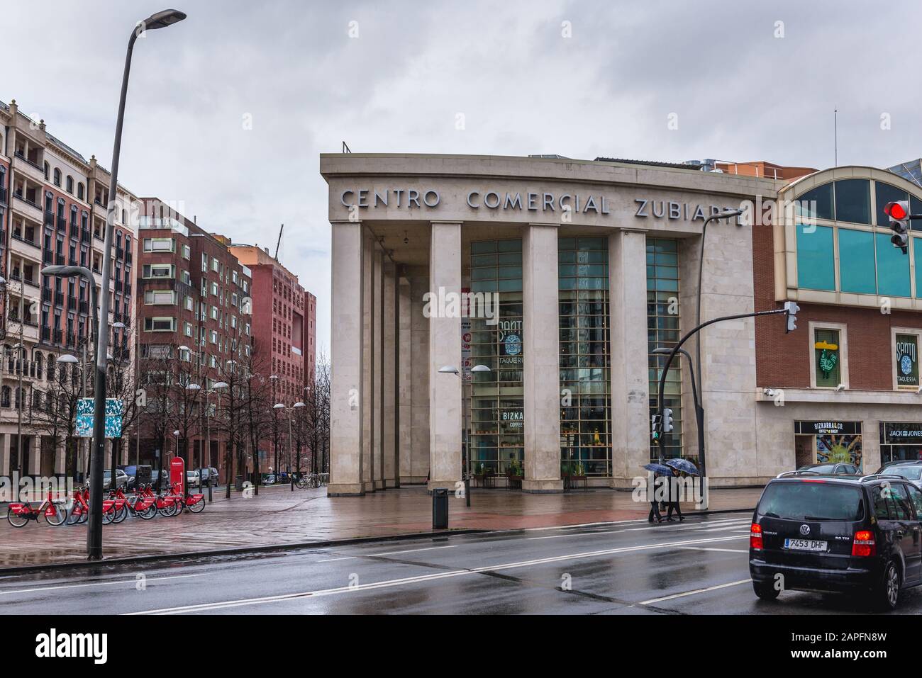 Zubiarte shopping center in Bilbao, the largest city in Basque Country ...