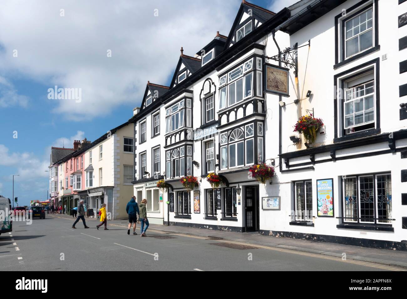 Dovey Inn, Aberdovey, Aberdyfi, Wales Stock Photo - Alamy