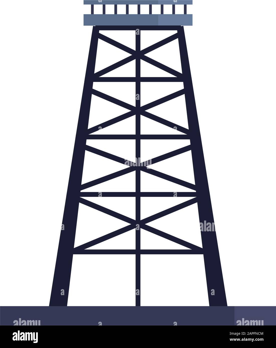 Oil industry tower design, Gas energy fuel technology power industrial ...