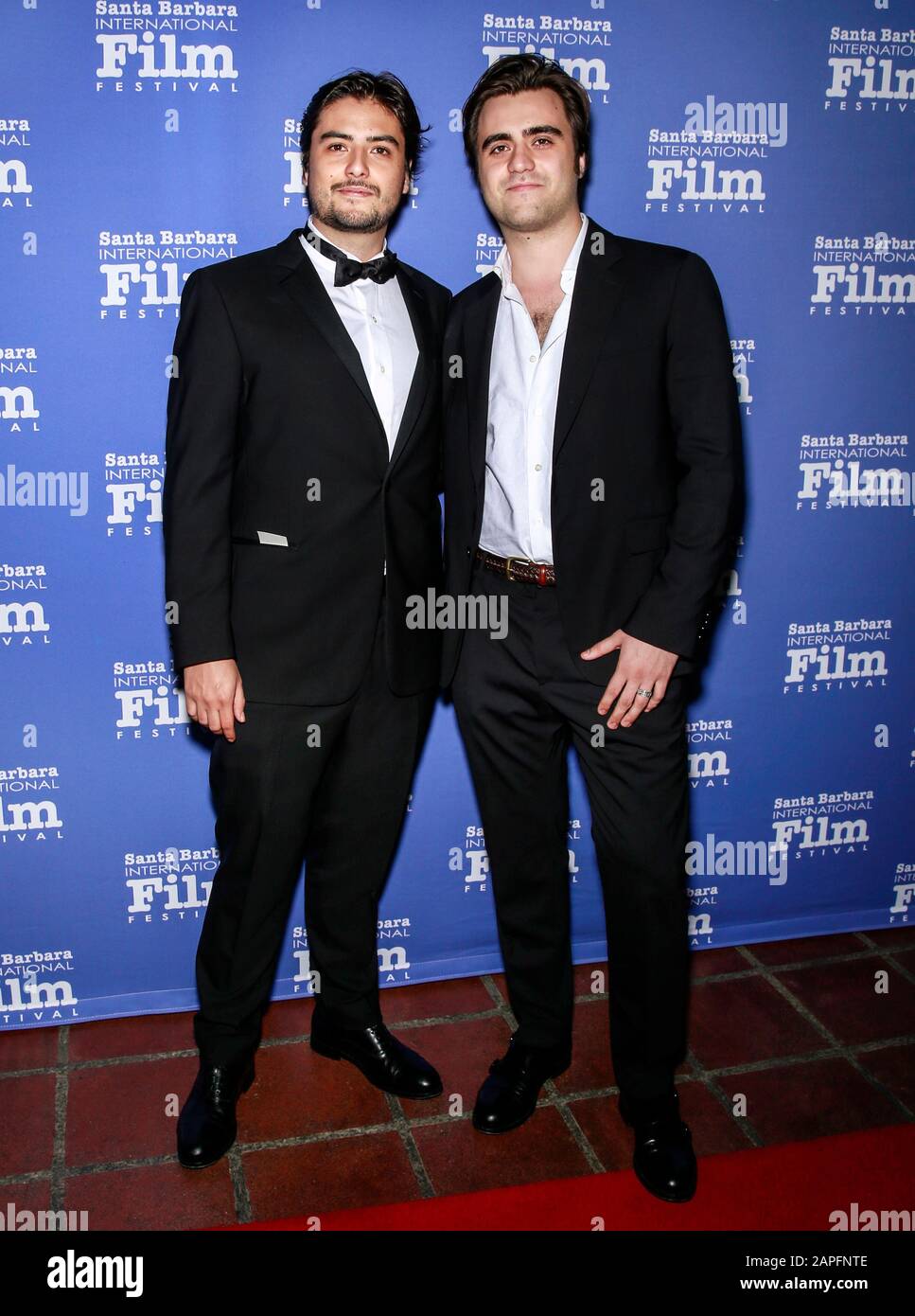 Santa Barbara, CA - Jan 22, 2020: Orso Miyakawa and Peter Miyakawa ...