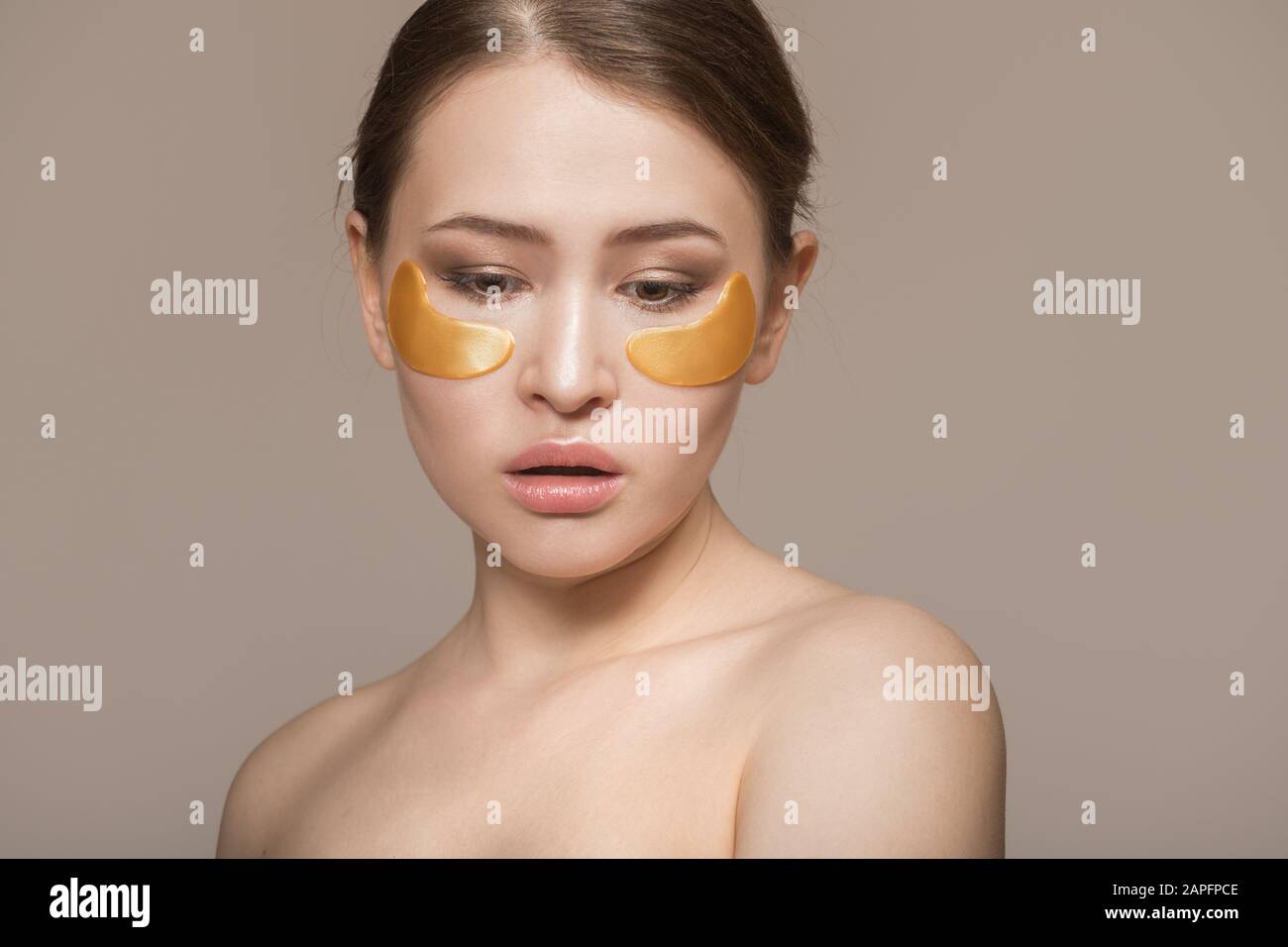 Collagen model hi-res stock photography and images - Alamy