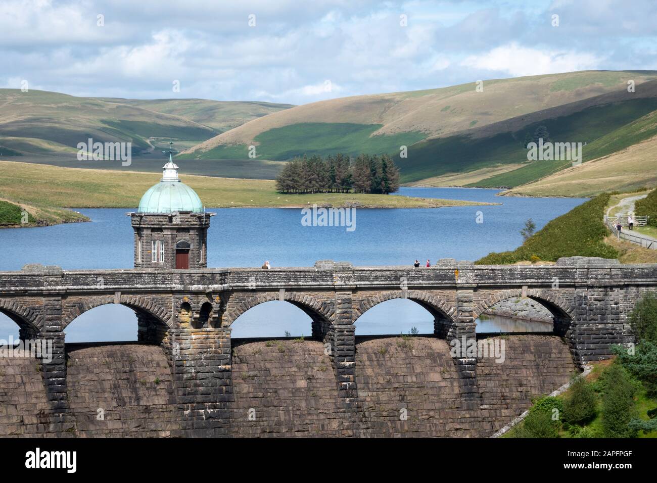 Craig Goch Dam, Elan Valley, Rhayader, Wales Stock Photo - Alamy
