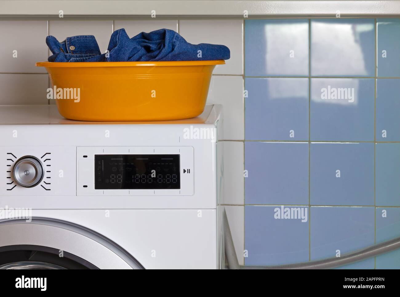 Wash jeans hi-res stock photography and images - Alamy