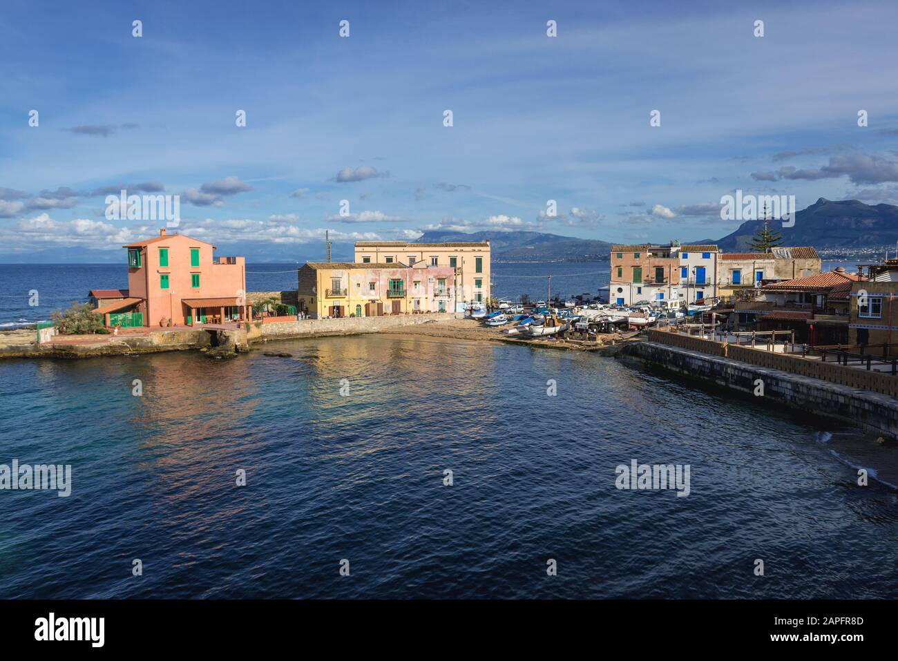 Santa Nicolicchia tip in Saint Elia small village in the municipality ...