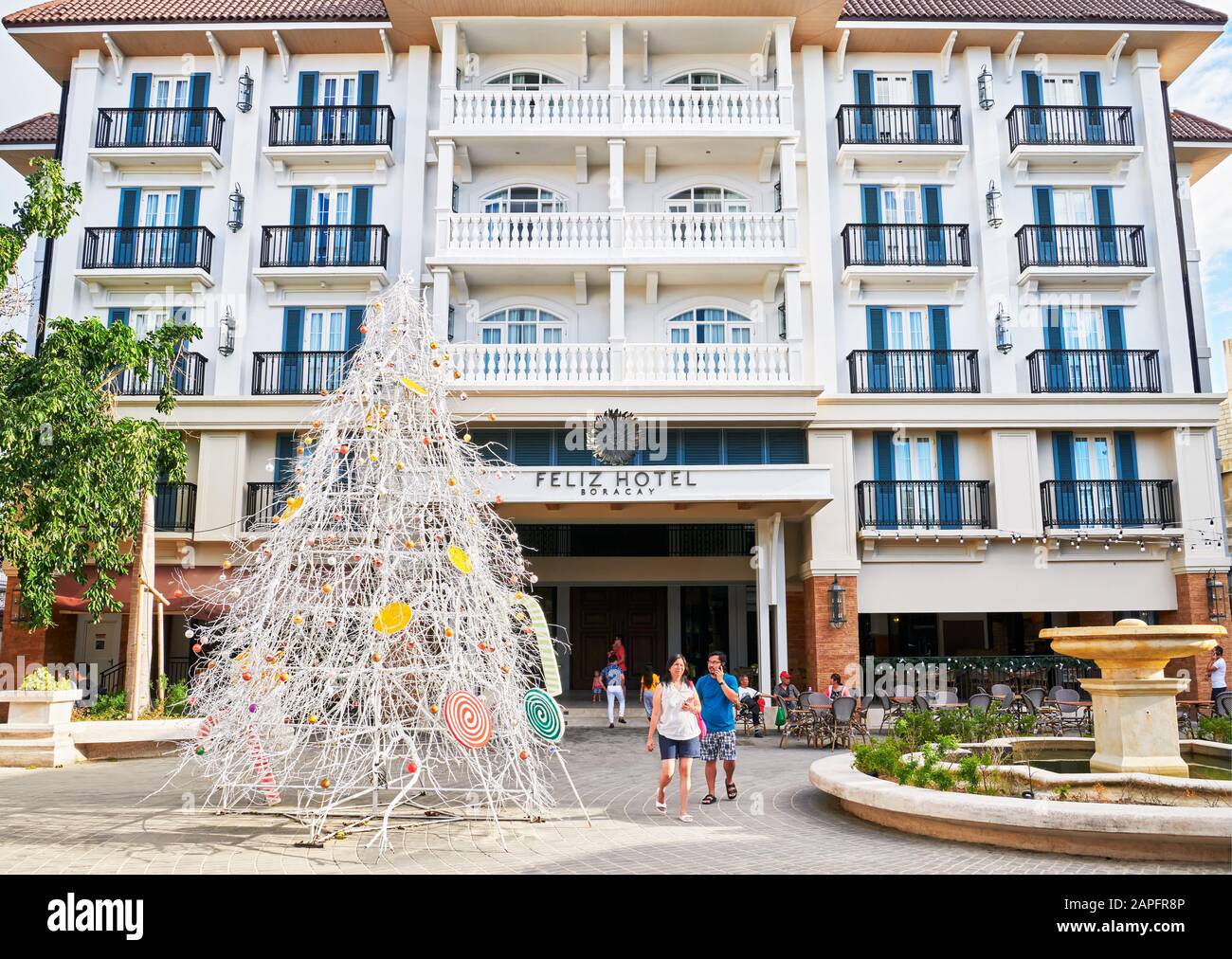 Tropical resort concierge hi-res stock photography and images - Alamy