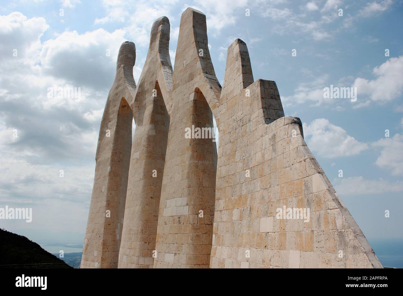 Monument of Zalongo or Zalogo Preveza Greece Stock Photo - Alamy