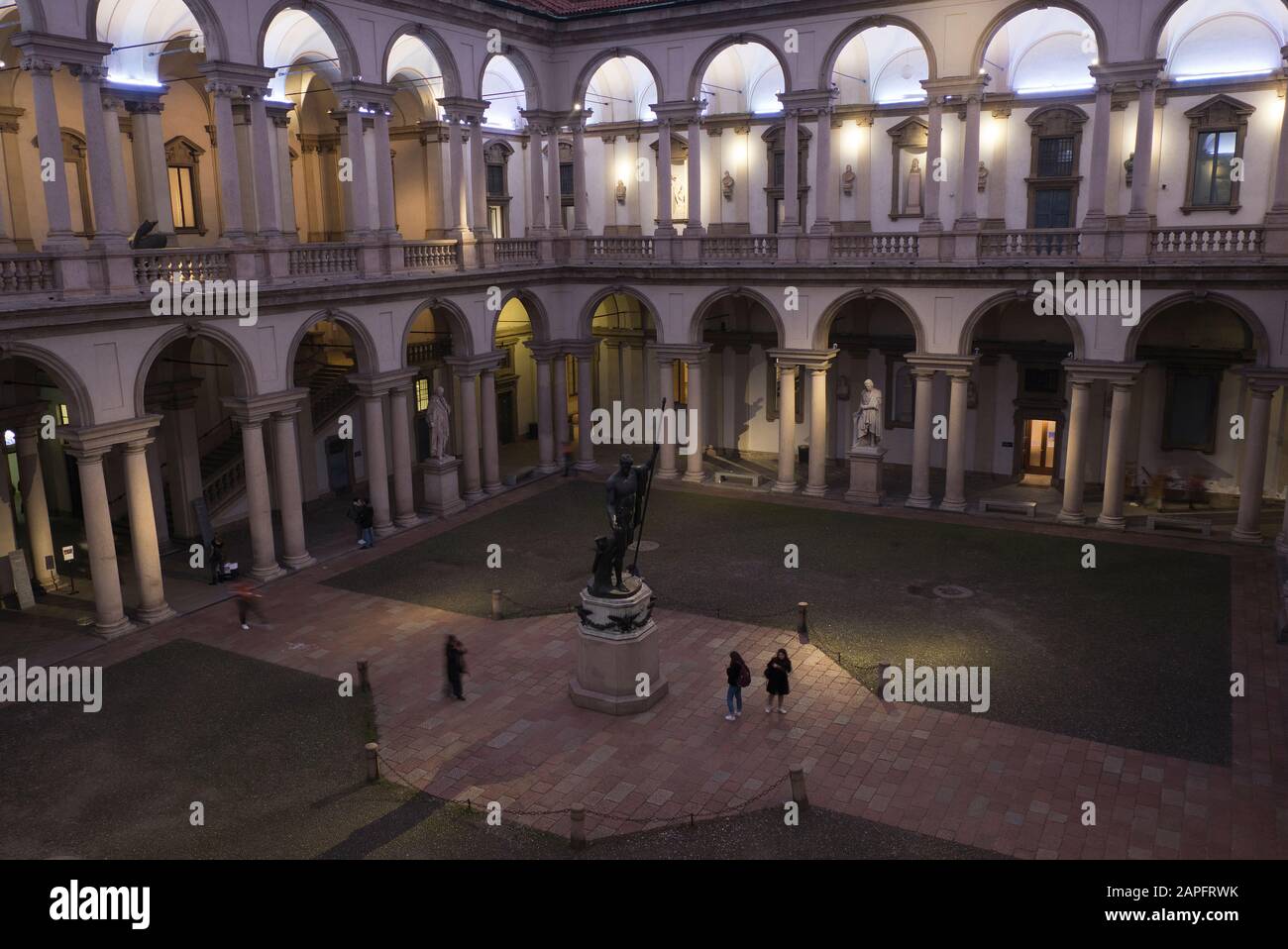 Pinacoteca di brera museum hi-res stock photography and images - Alamy