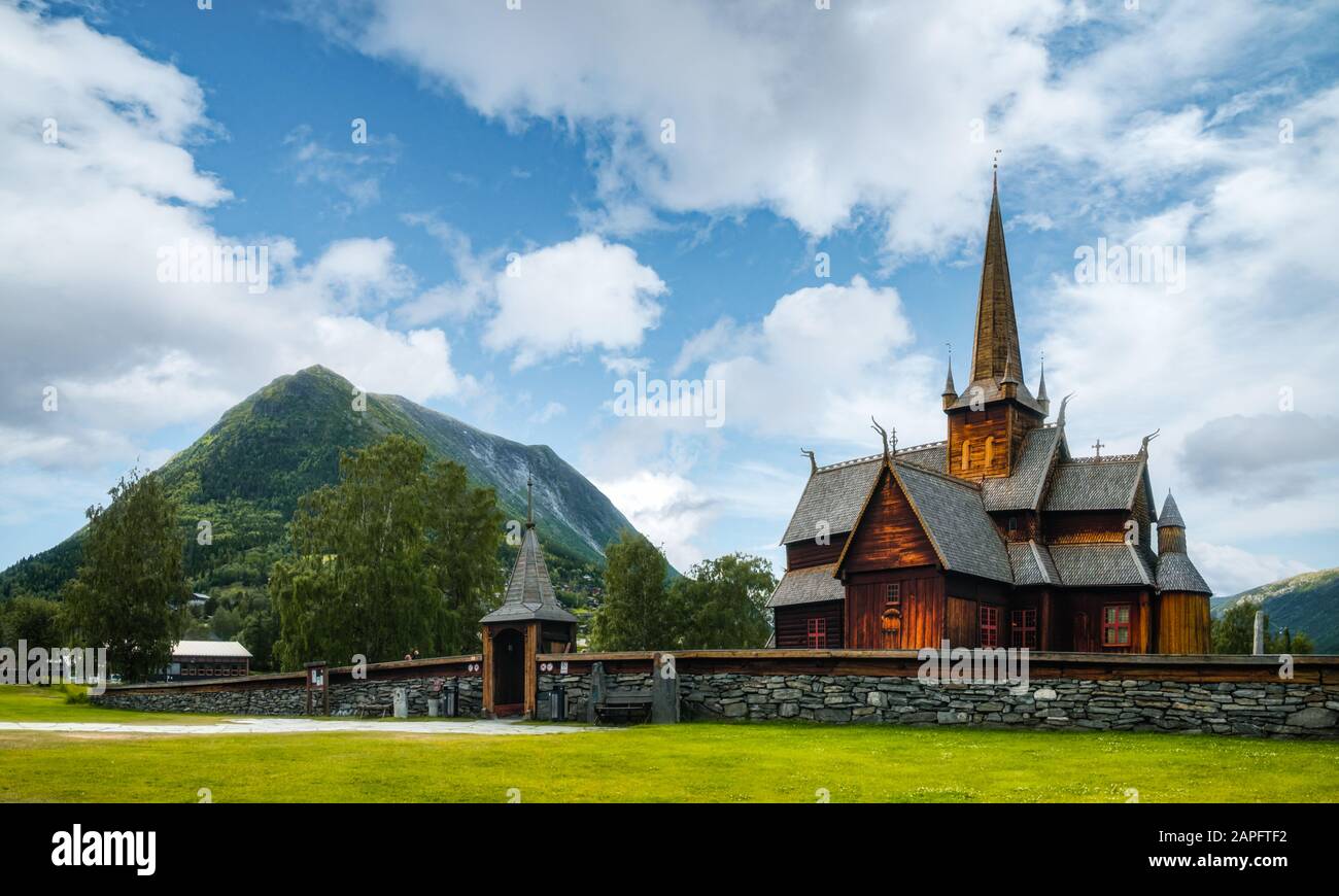 Medieval stave church hi-res stock photography and images - Alamy