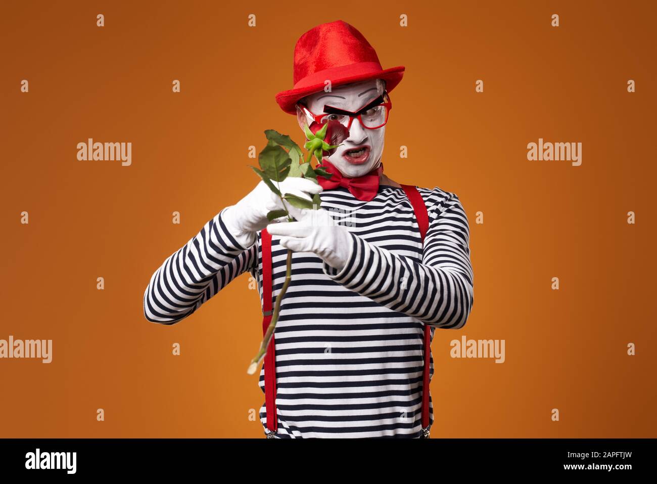 Serious Clown Mask High Resolution Stock Photography and Images - Alamy