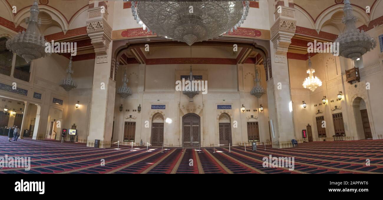 Beirut, Lebanon - built on an old preyer corner, the Mohammad Al-Amin ...