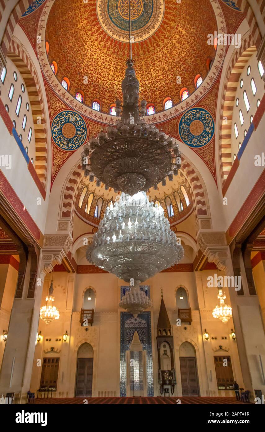 Beirut, Lebanon - built on an old preyer corner, the Mohammad Al-Amin ...