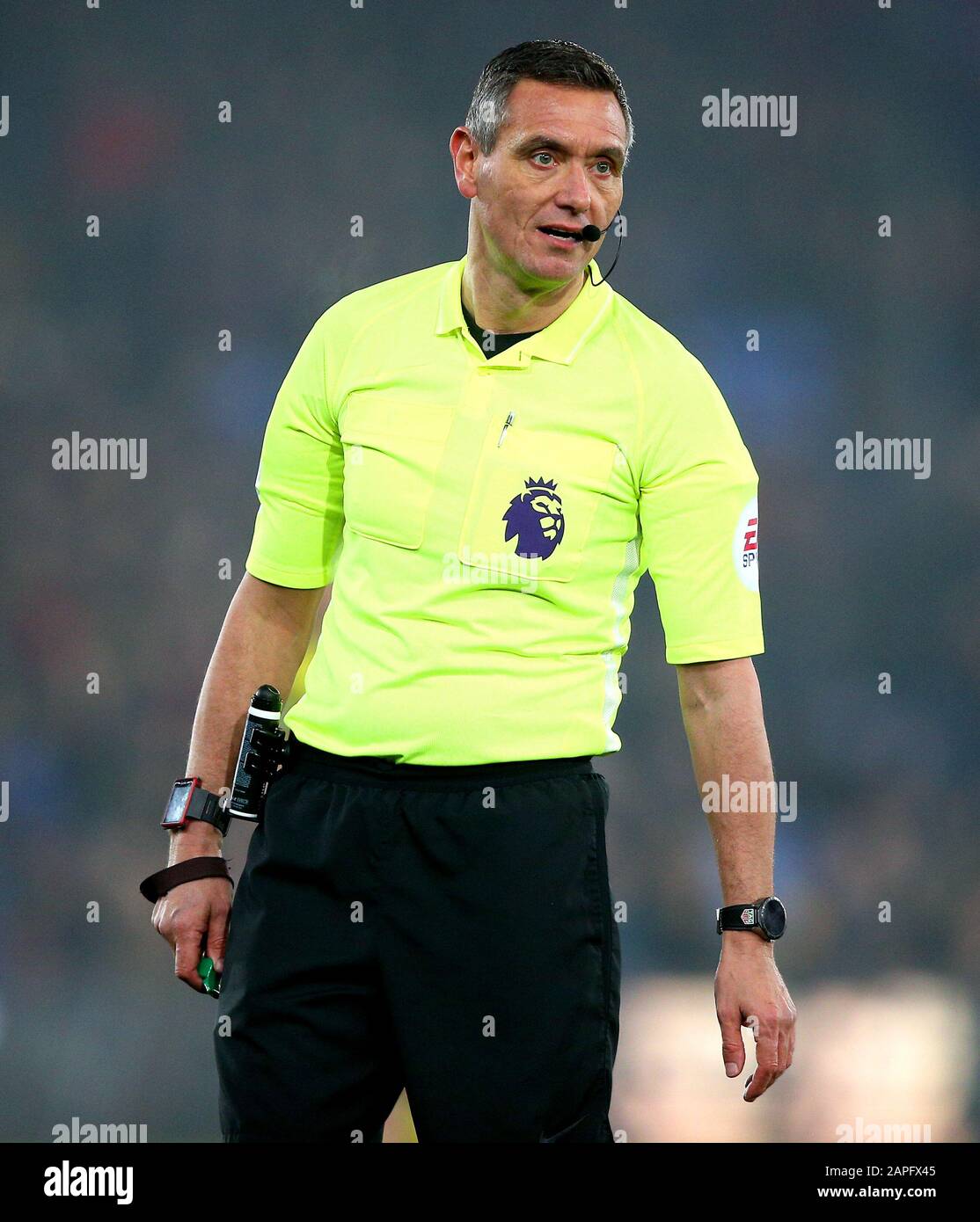 Referee Andre Marriner during the Premier League match at Selhurst Park ...