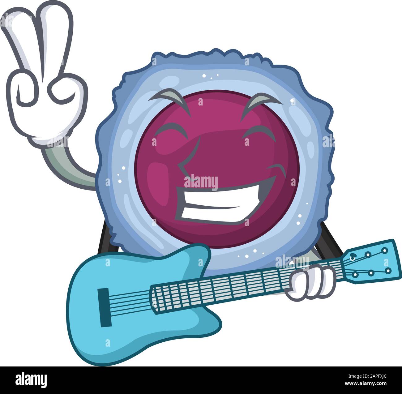 Blood cell mascot Stock Vector Images - Alamy