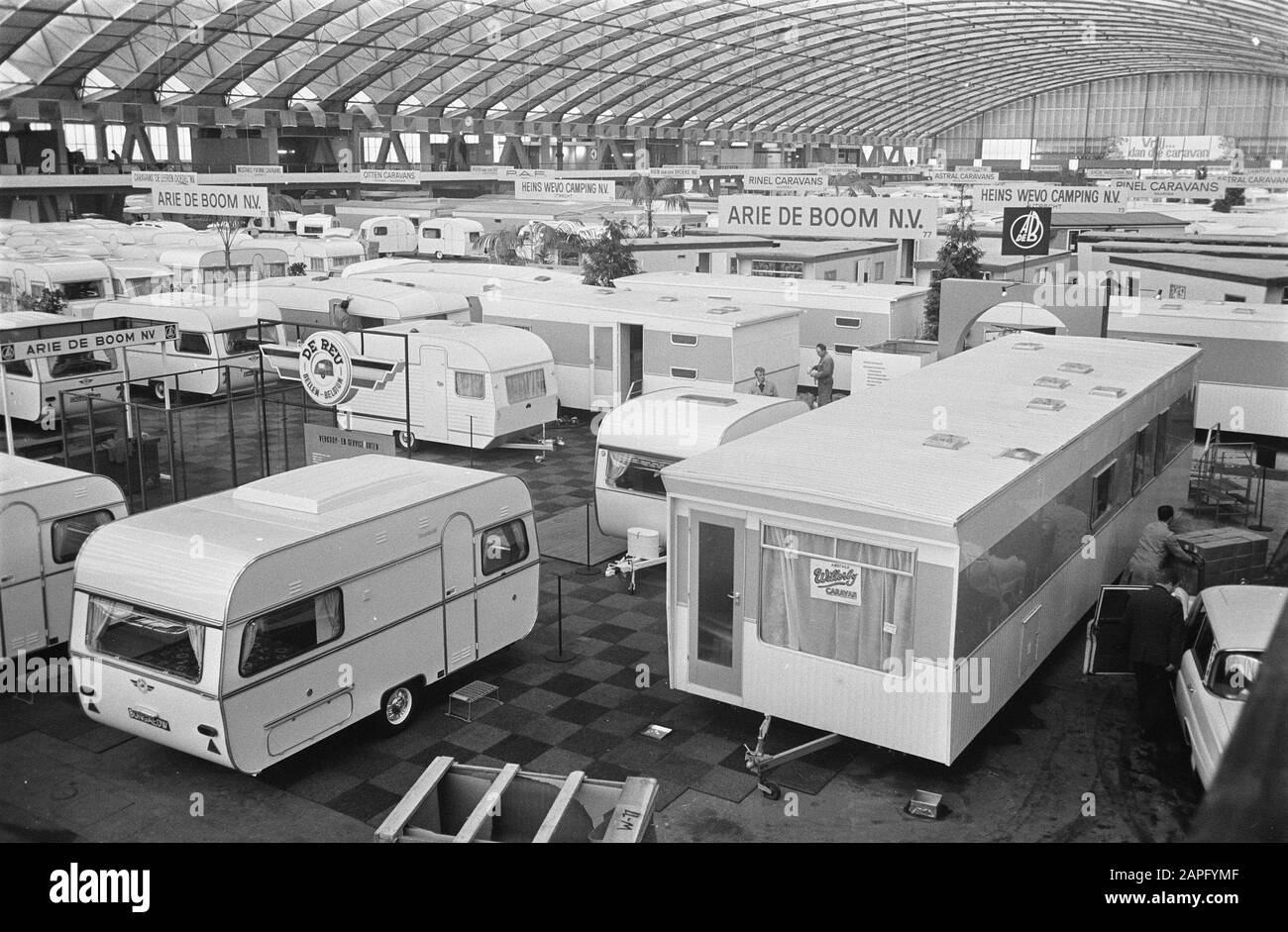 Caravan Exhibition in RAI Amsterdam. Overview Date: February 19, 1970 ...