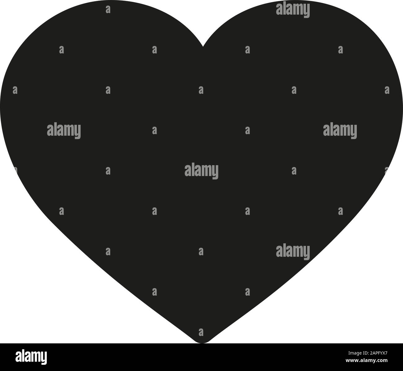 heart icon design element. Logo element illustration Stock Vector Image ...