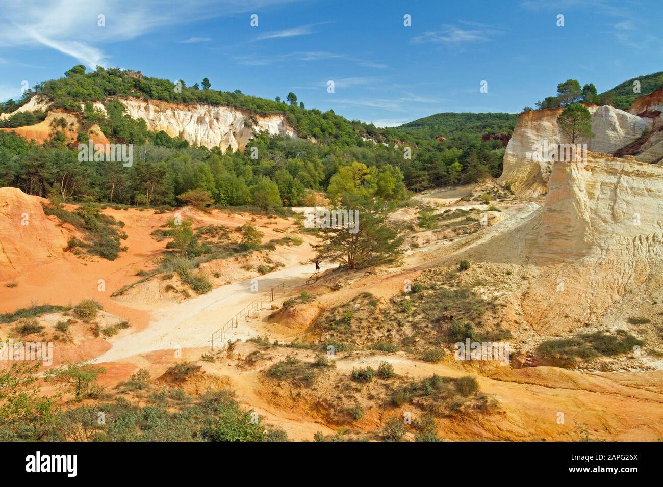 Colorado Provencal, Rustrel, Vaucluse, France Stock Photo - Alamy