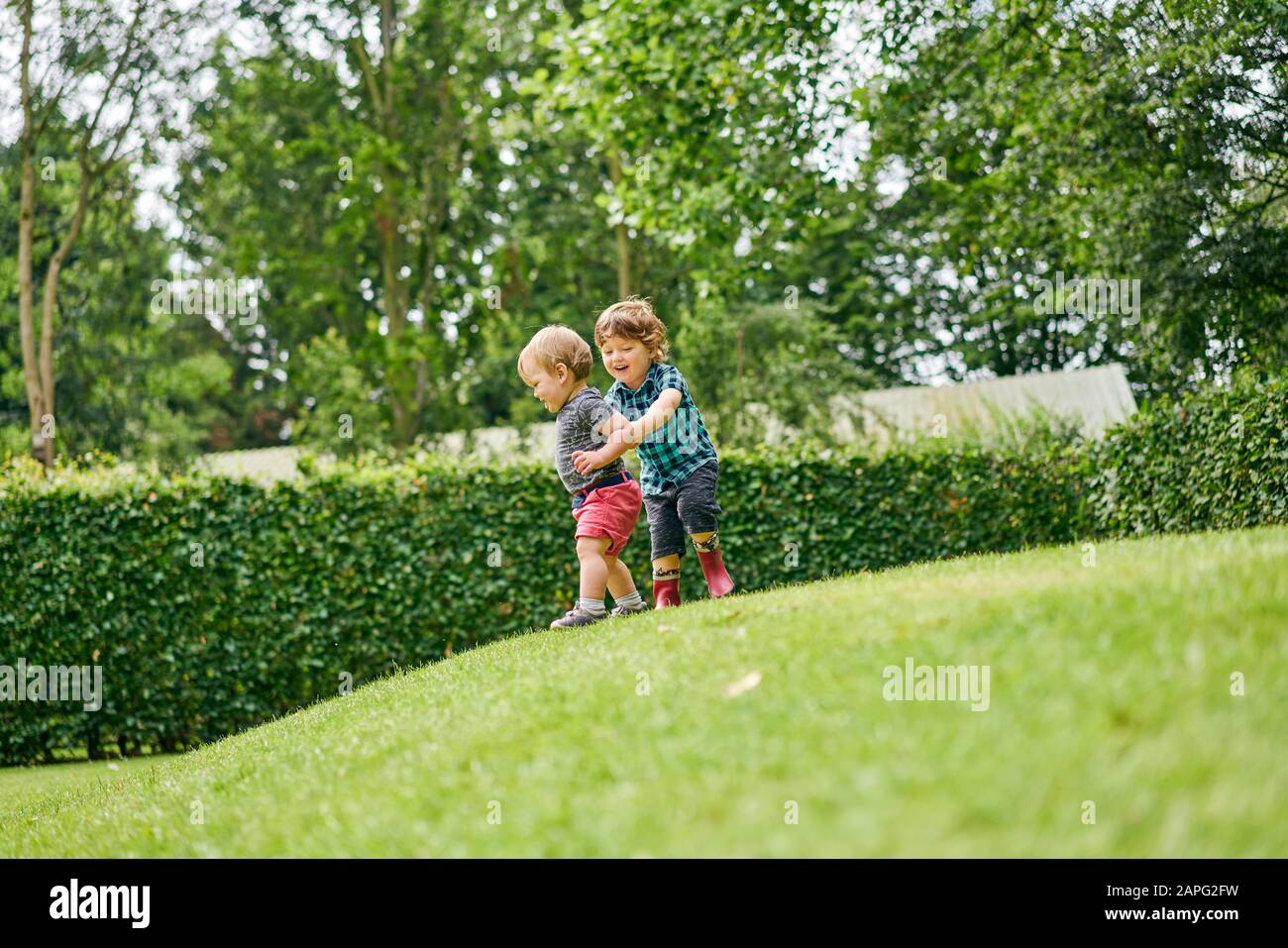 Toddlers boy standing hi-res stock photography and images - Alamy