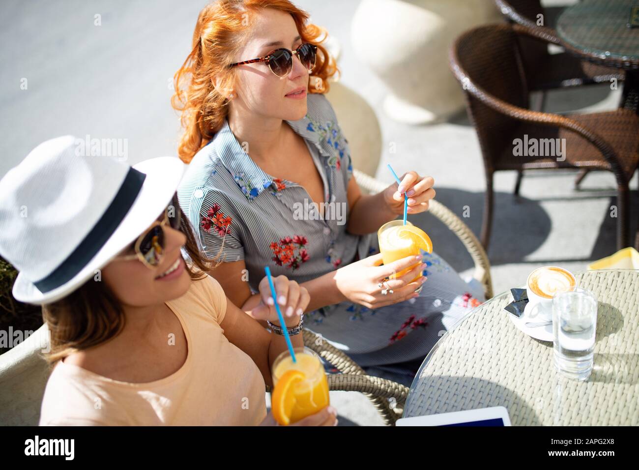 Women having fun together hi-res stock photography and images - Alamy